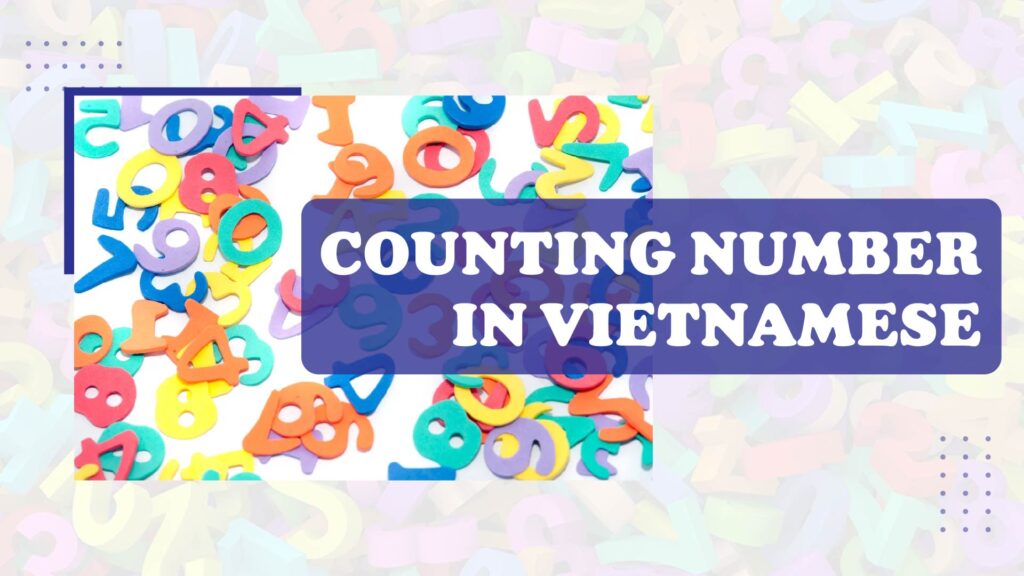Counting Numbers and Ordinal Numbers in Vietnamese - 123VIETNAMESE